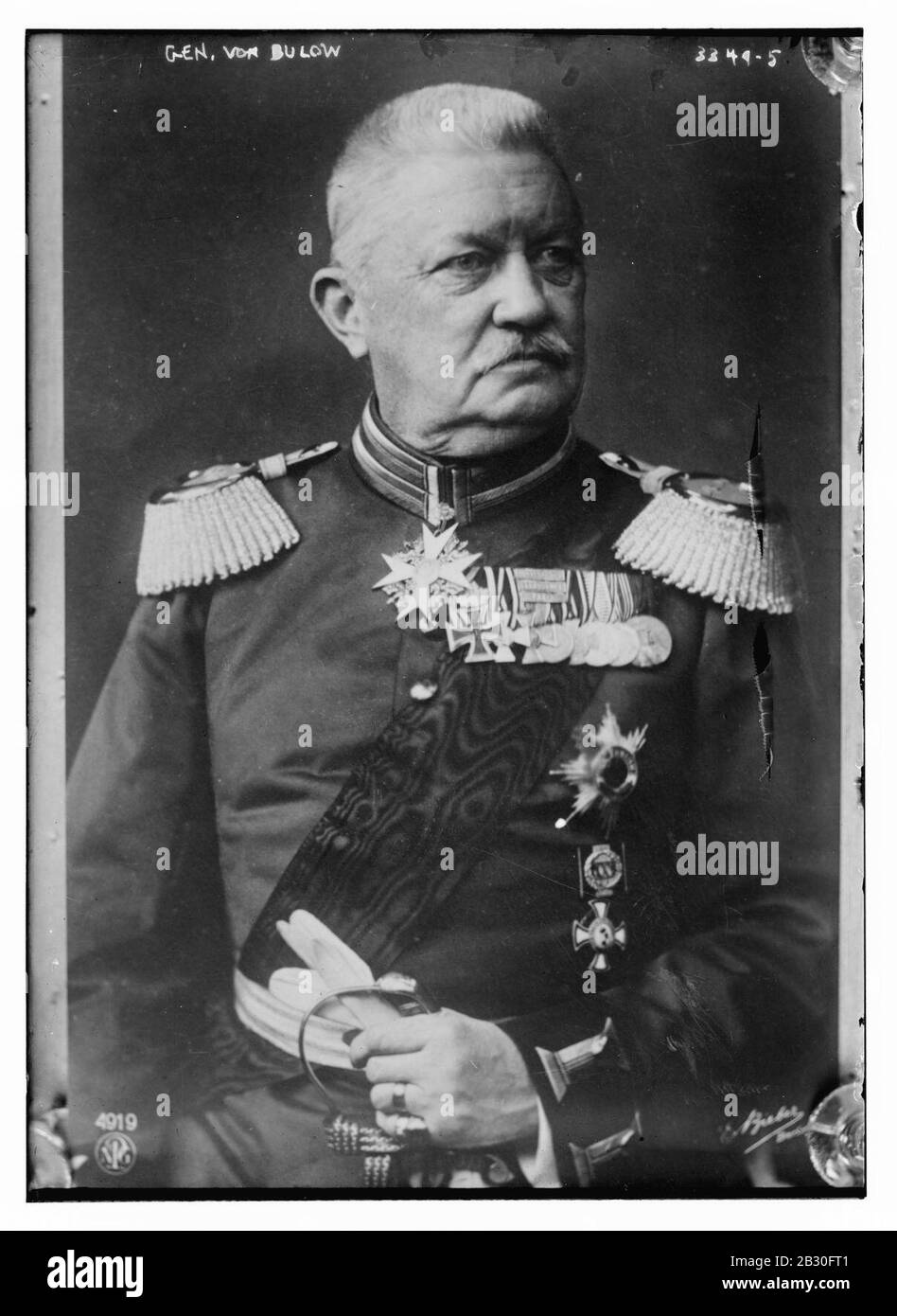 Gen. von Bulow Stock Photo - Alamy
