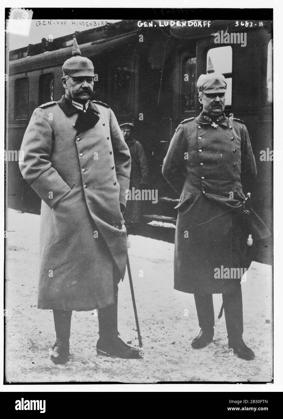 Gen. von Hindenburg, Gen. von Ludendorff Stock Photo - Alamy