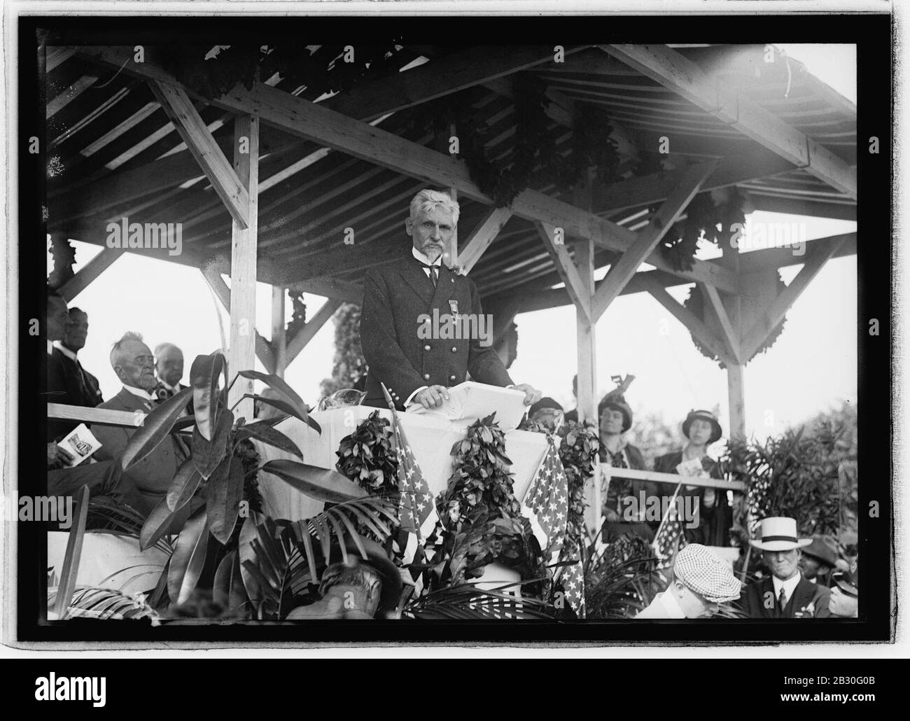 Gen. Washington Gardner, Commander-in-Chief G.A.R. at unveiling of ...
