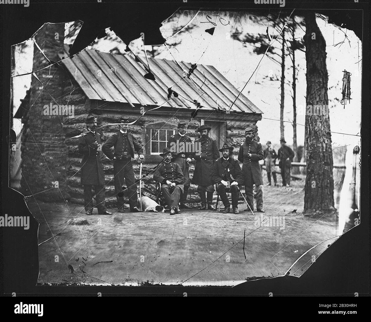 General Adelbert Ames and Staff (3995251065 Stock Photo - Alamy