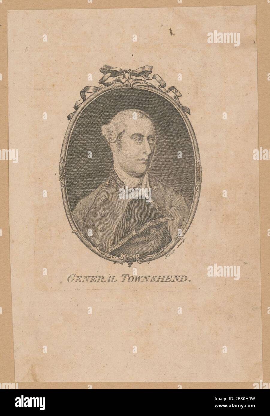 General (Charles) Townshend Stock Photo - Alamy