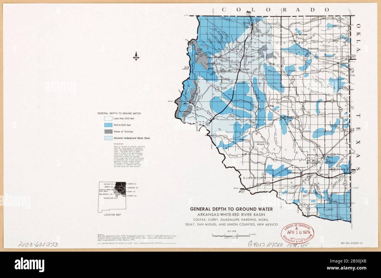 New mexico counties hi-res stock photography and images - Alamy