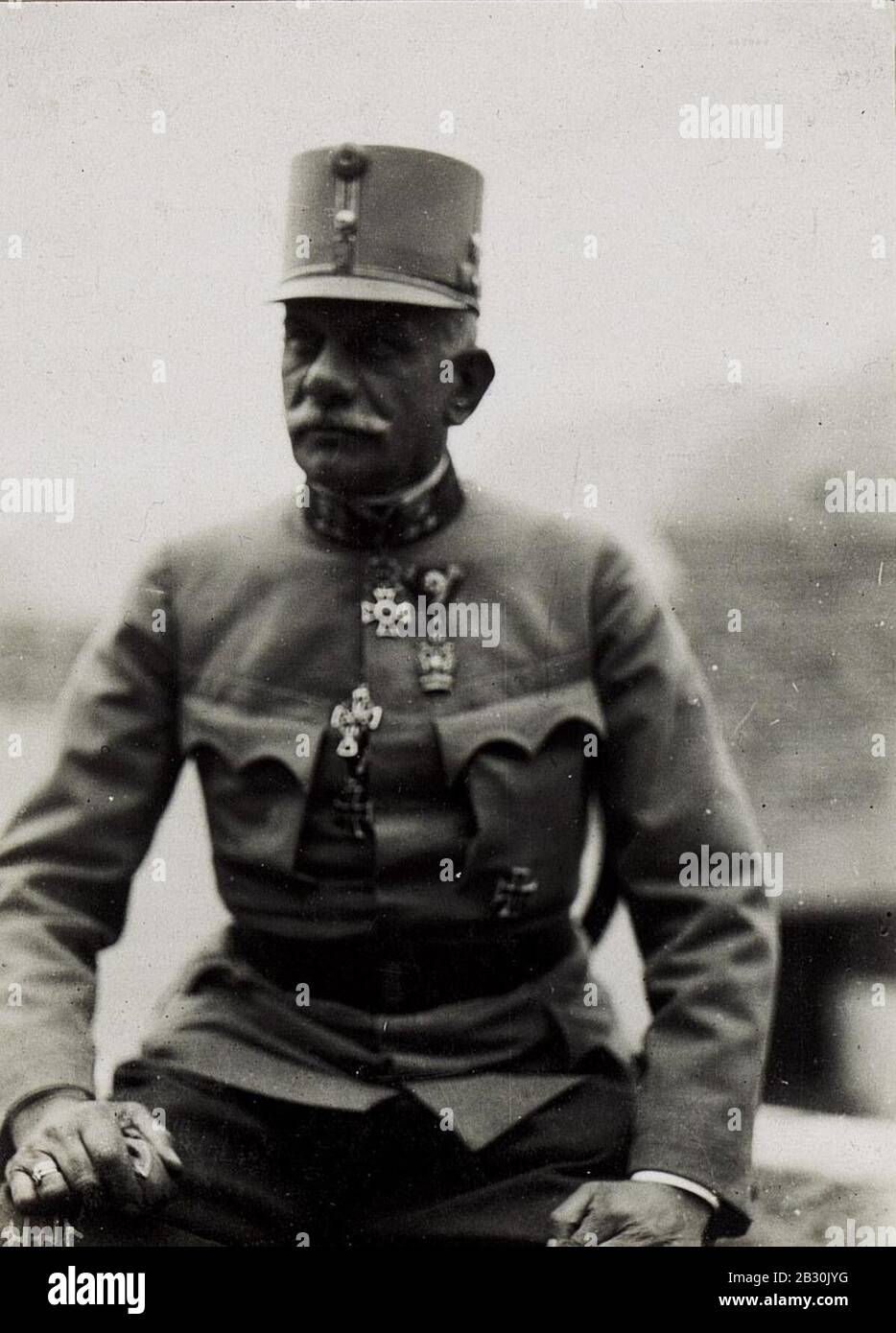 General der Infanterie Roth, Kommandant des alten 14. Korps in Bruneck ...