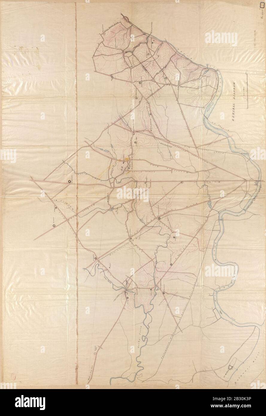 General diagram - (western Philadelphia city and adjacent portions of ...