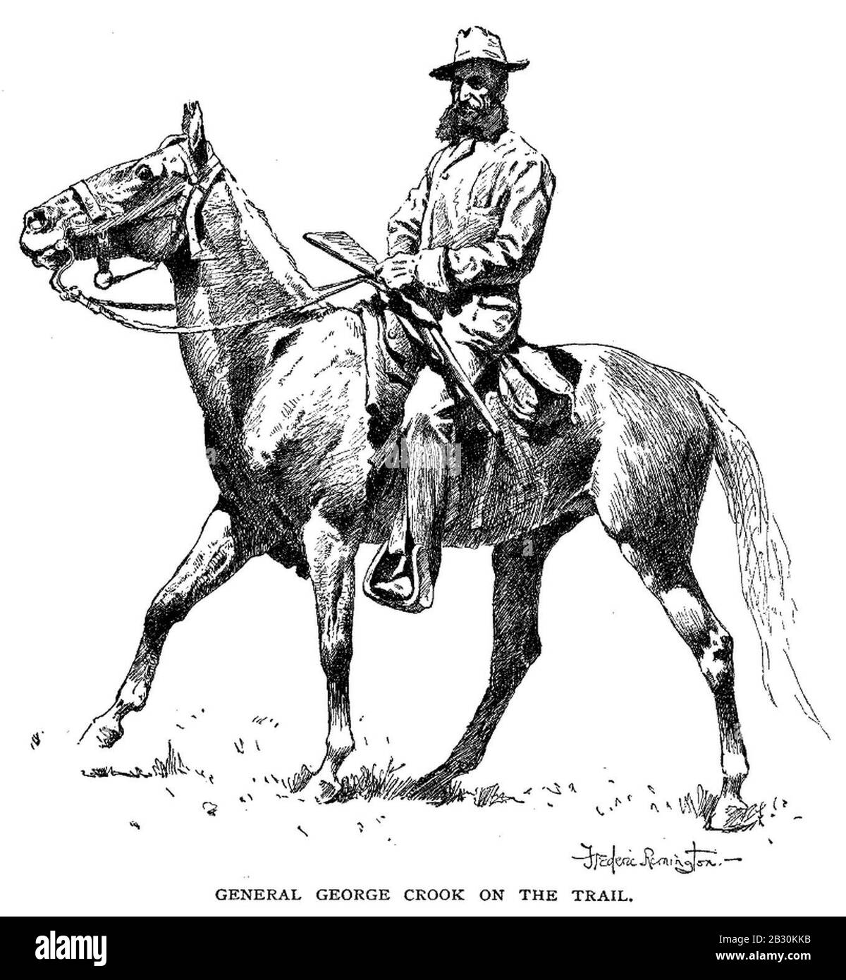 General george crook hi-res stock photography and images - Alamy