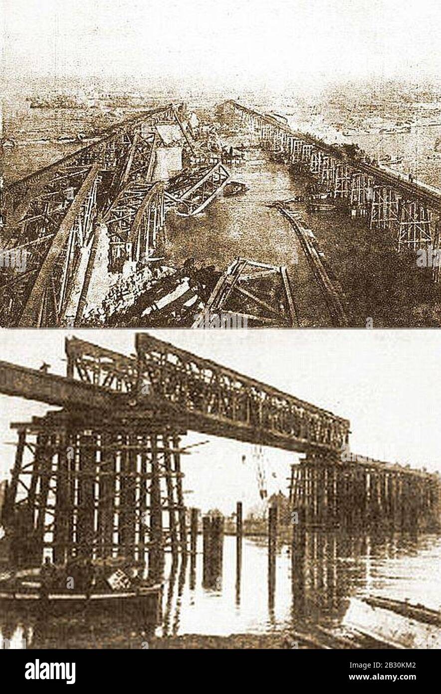 General George C. Marshall,Bridge Stock Photo - Alamy