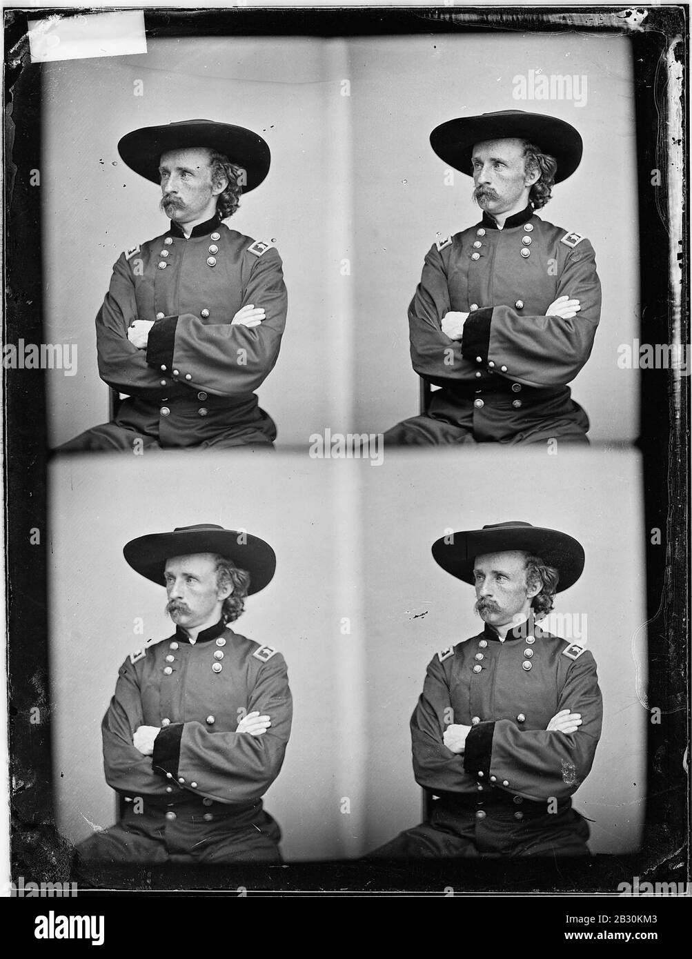 George a custer hi-res stock photography and images - Alamy
