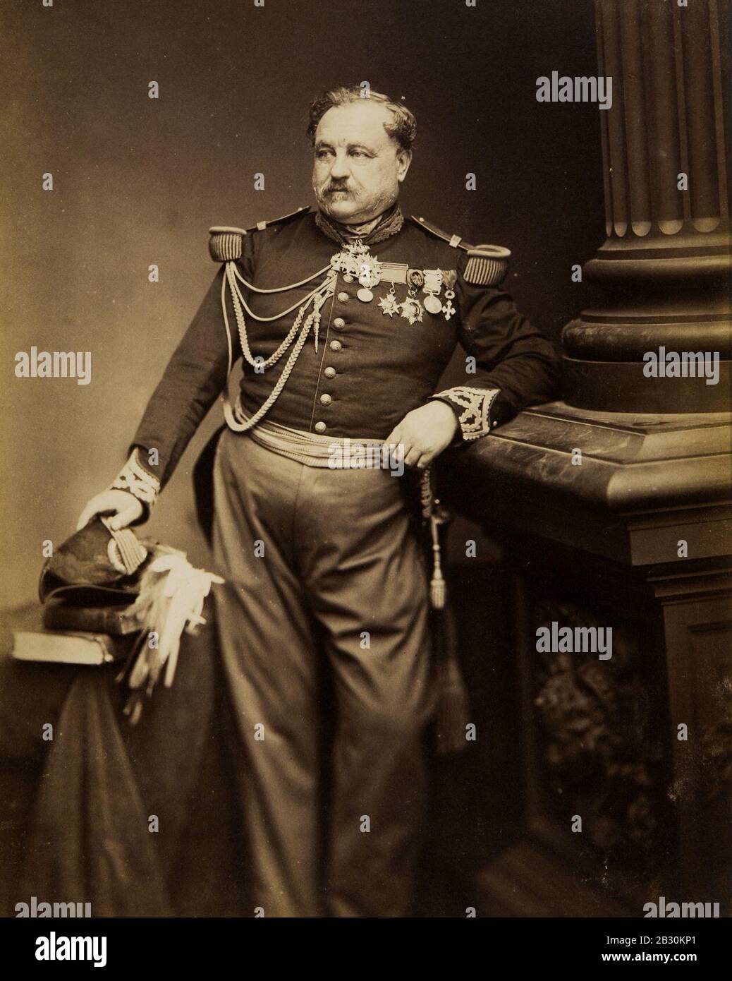General Giroflore by Adam-Salomon c1859 Stock Photo - Alamy
