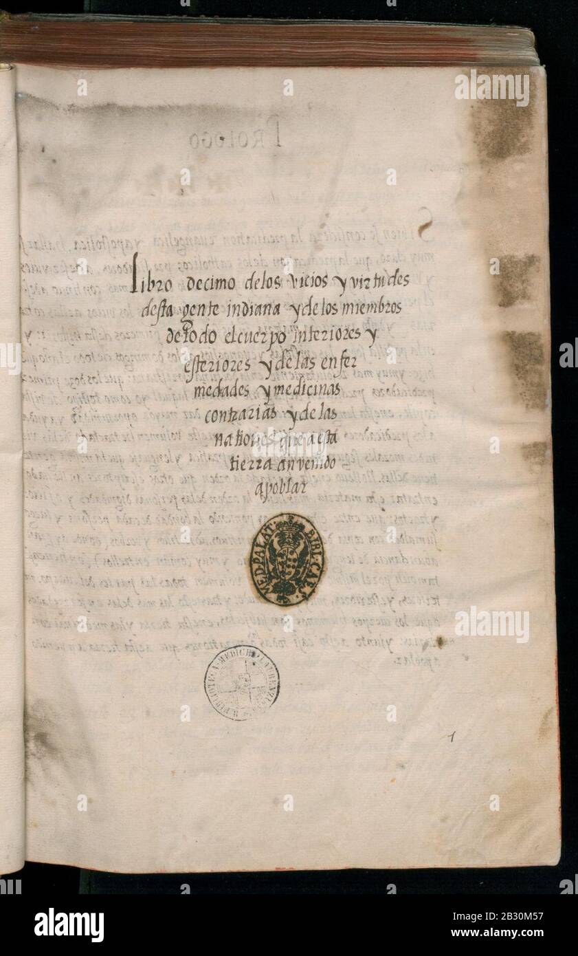 Florentine codex sahagun hi-res stock photography and images - Alamy