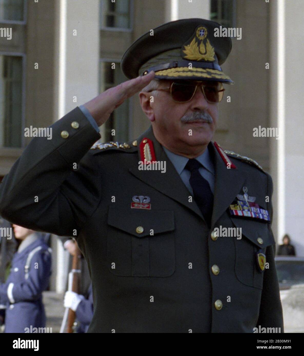 General Ioannis Veryvakis, 1993 Stock Photo - Alamy