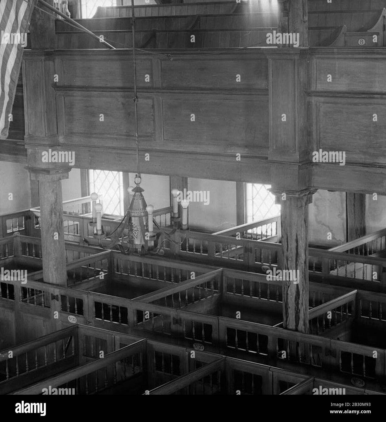 General Interior View Old Ship Church Hingham Massachusetts Stock Photo ...