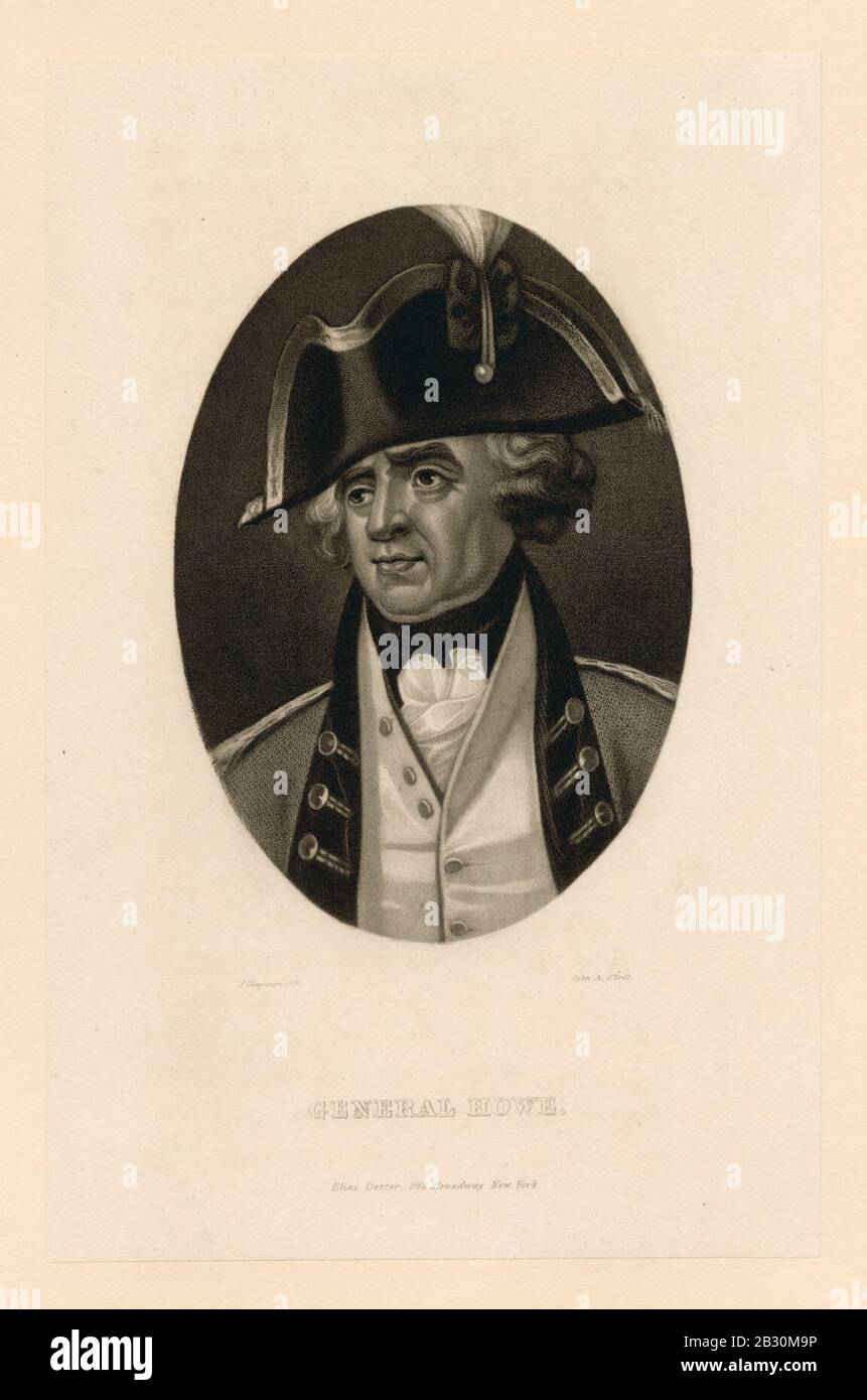 General howe hi-res stock photography and images - Alamy