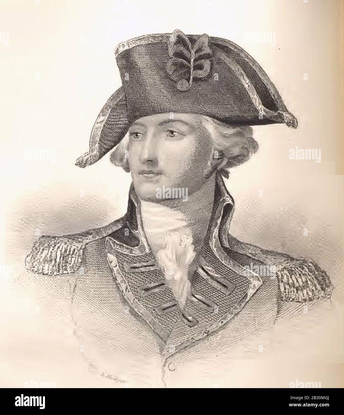 General John Burgoyne Stock Photo - Alamy