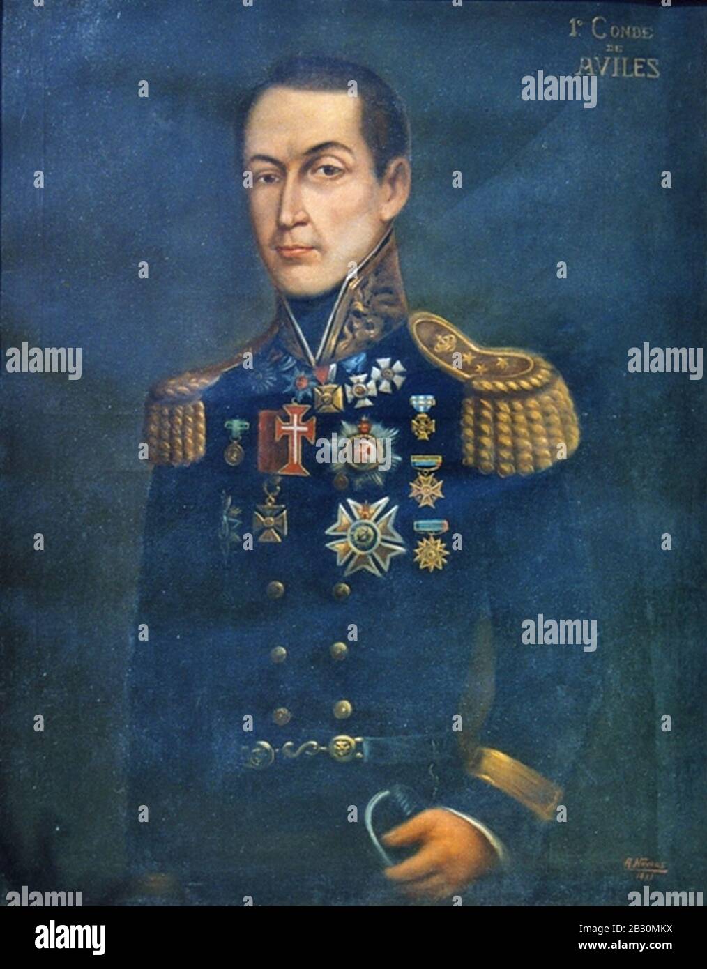General Jorge Avilez Stock Photo - Alamy