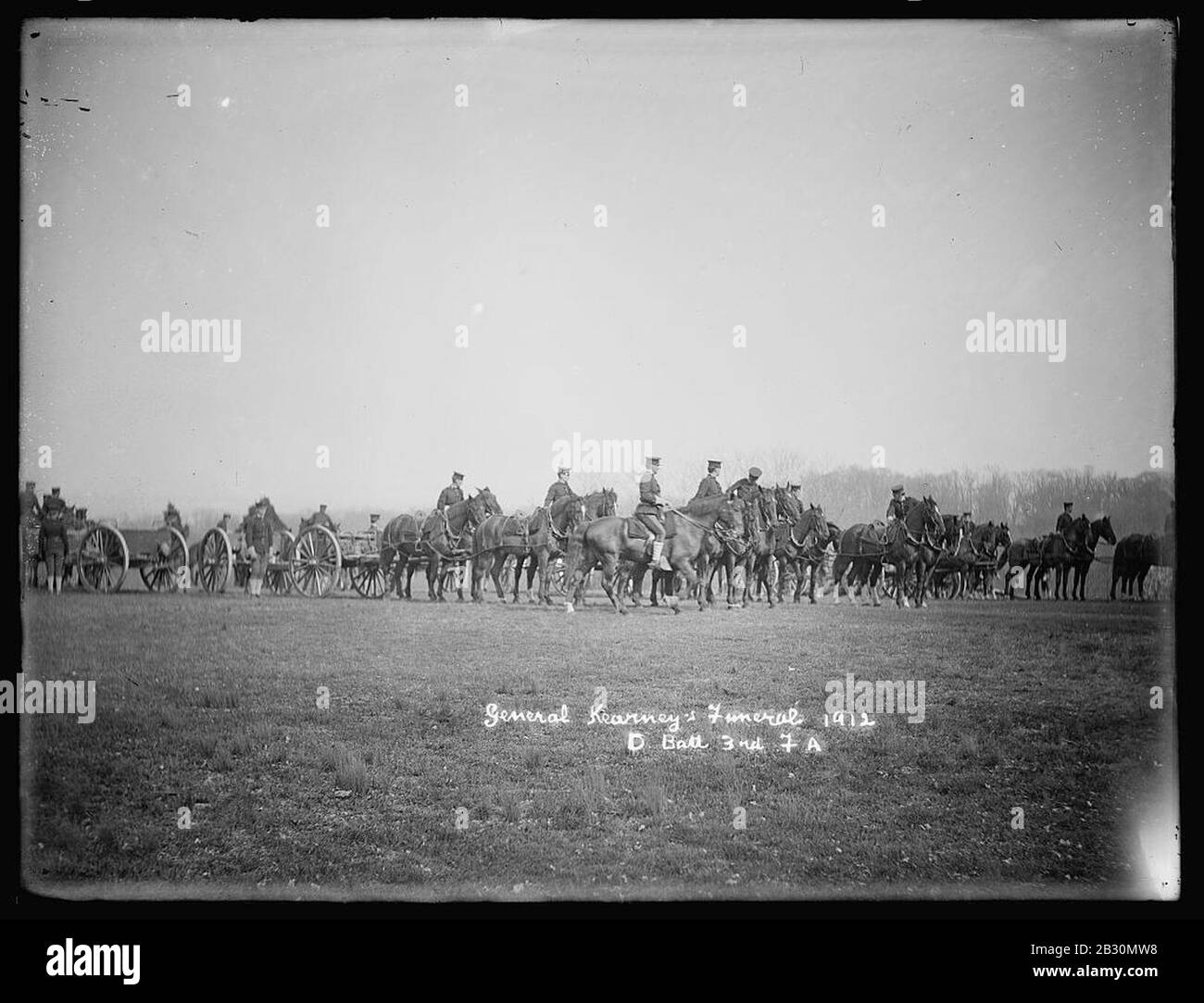 General Kearney's funeral, 1912, D. Batt, 3rd F.A., (Arlington Cemetery ...