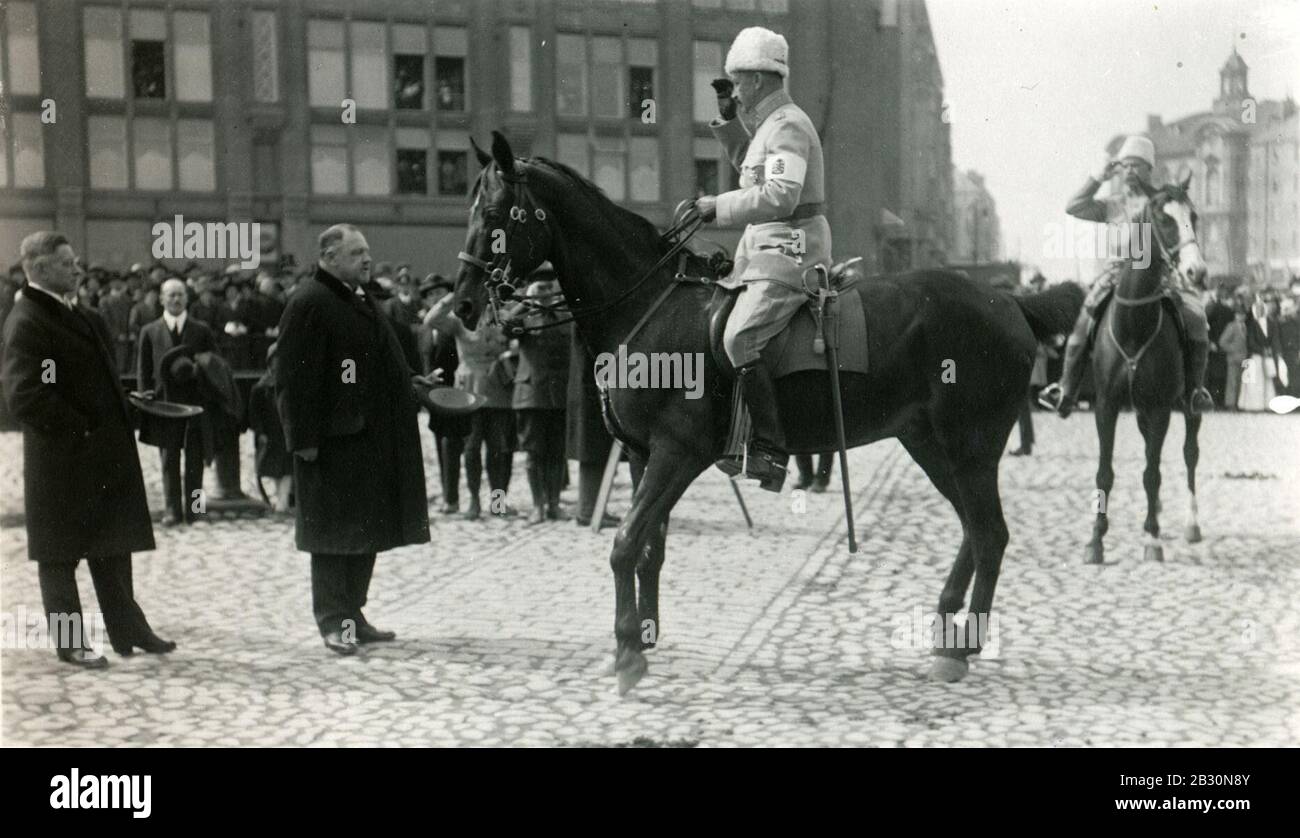 General Mannerheim 1918 Stock Photo - Alamy