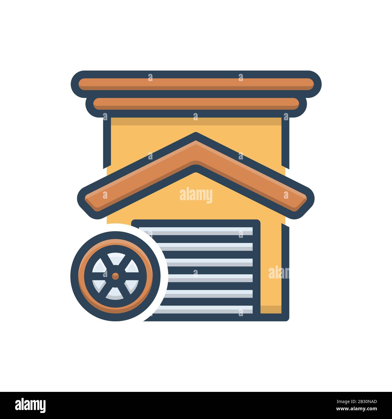 Icon for Garage,parking Stock Vector Image & Art - Alamy