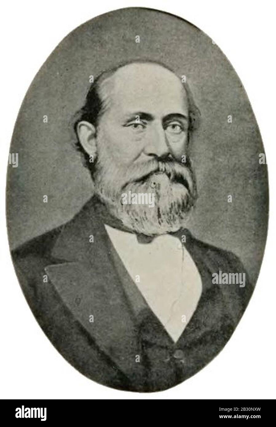 General Nathaniel B. Baker - History of Iowa Stock Photo - Alamy