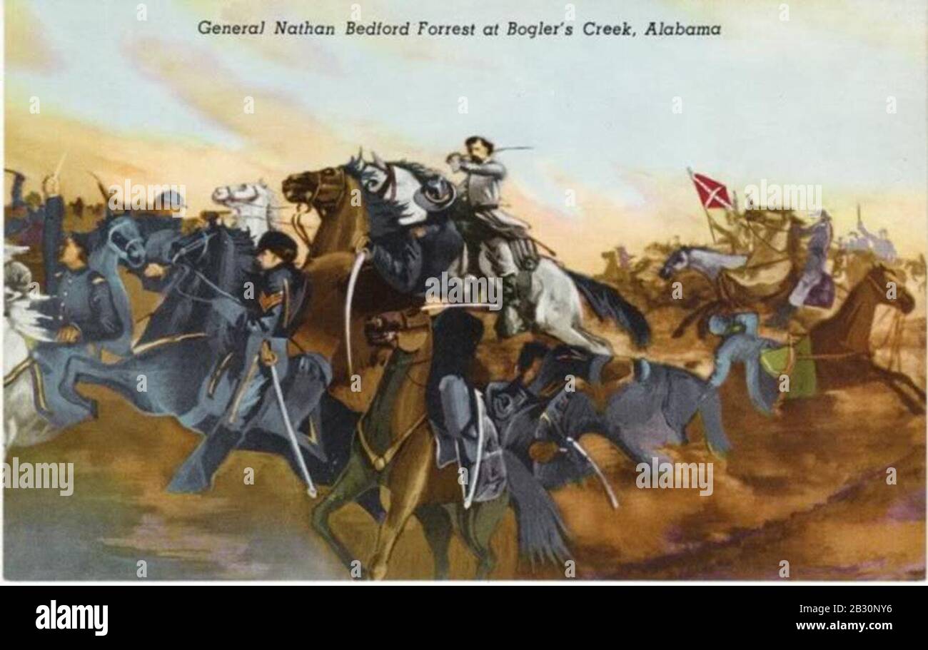 General Nathan Bedford Forrest Stock Photo - Alamy