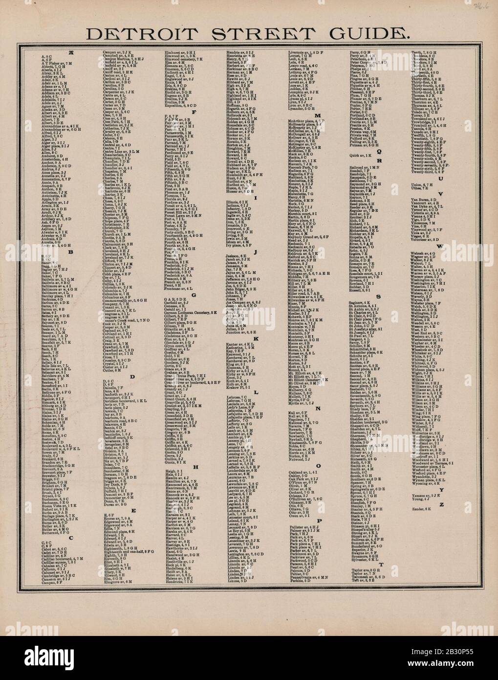General official atlas of Wayne County, Michigan - containing general ...
