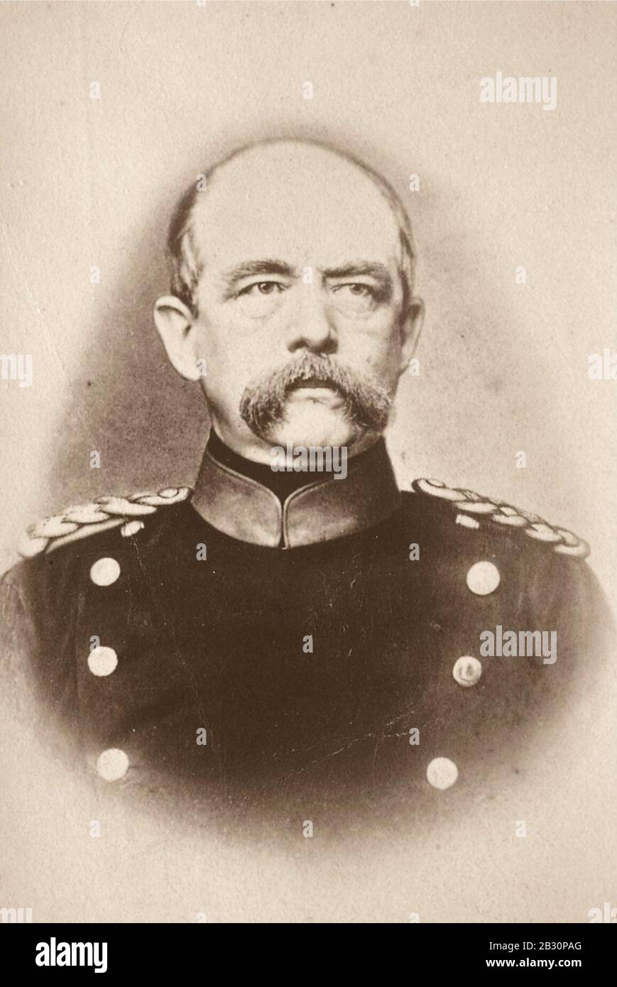 General Otto von Bismarck Stock Photo - Alamy