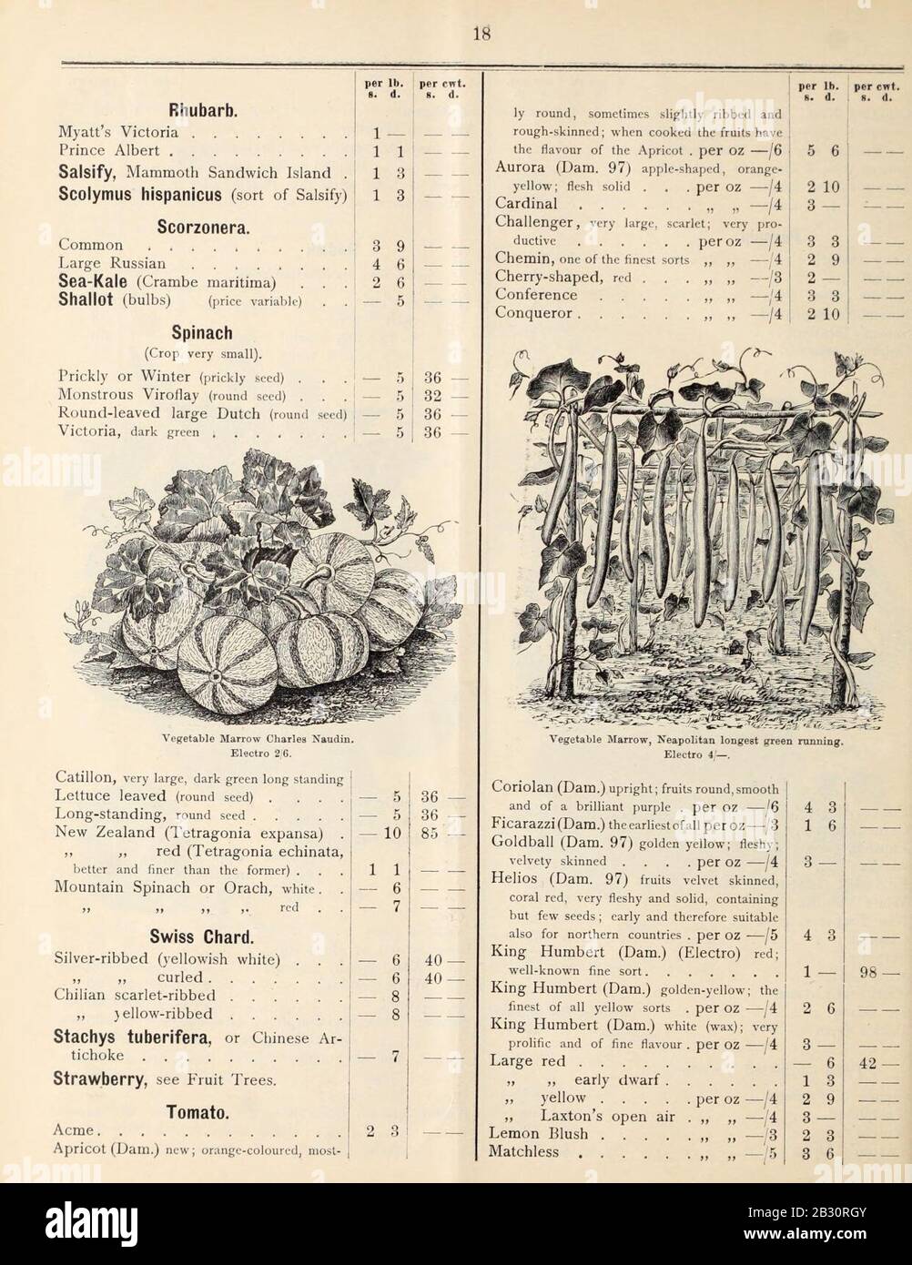 General price list of vegetable, farm, tree, conifer, palm, flower and ...