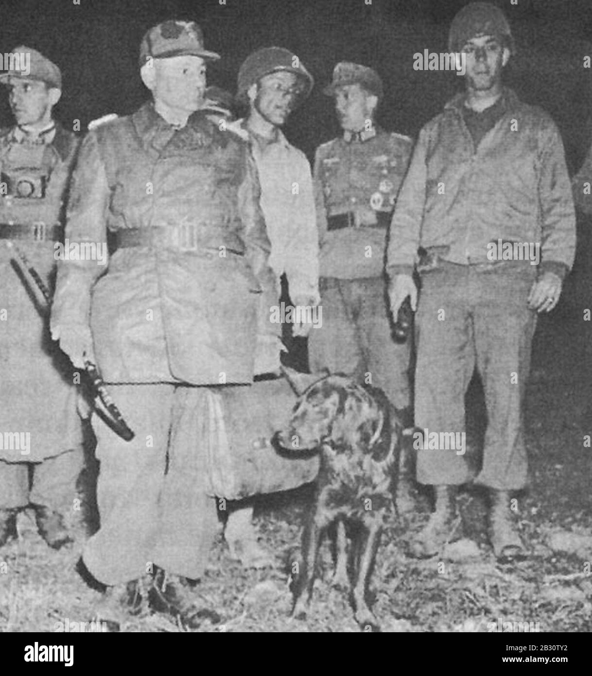 General Ramcke after his capture in September 1944 Stock Photo - Alamy