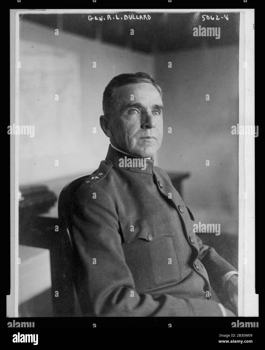 General Robert Lee Bullard, half-length portrait, seated, facing right ...