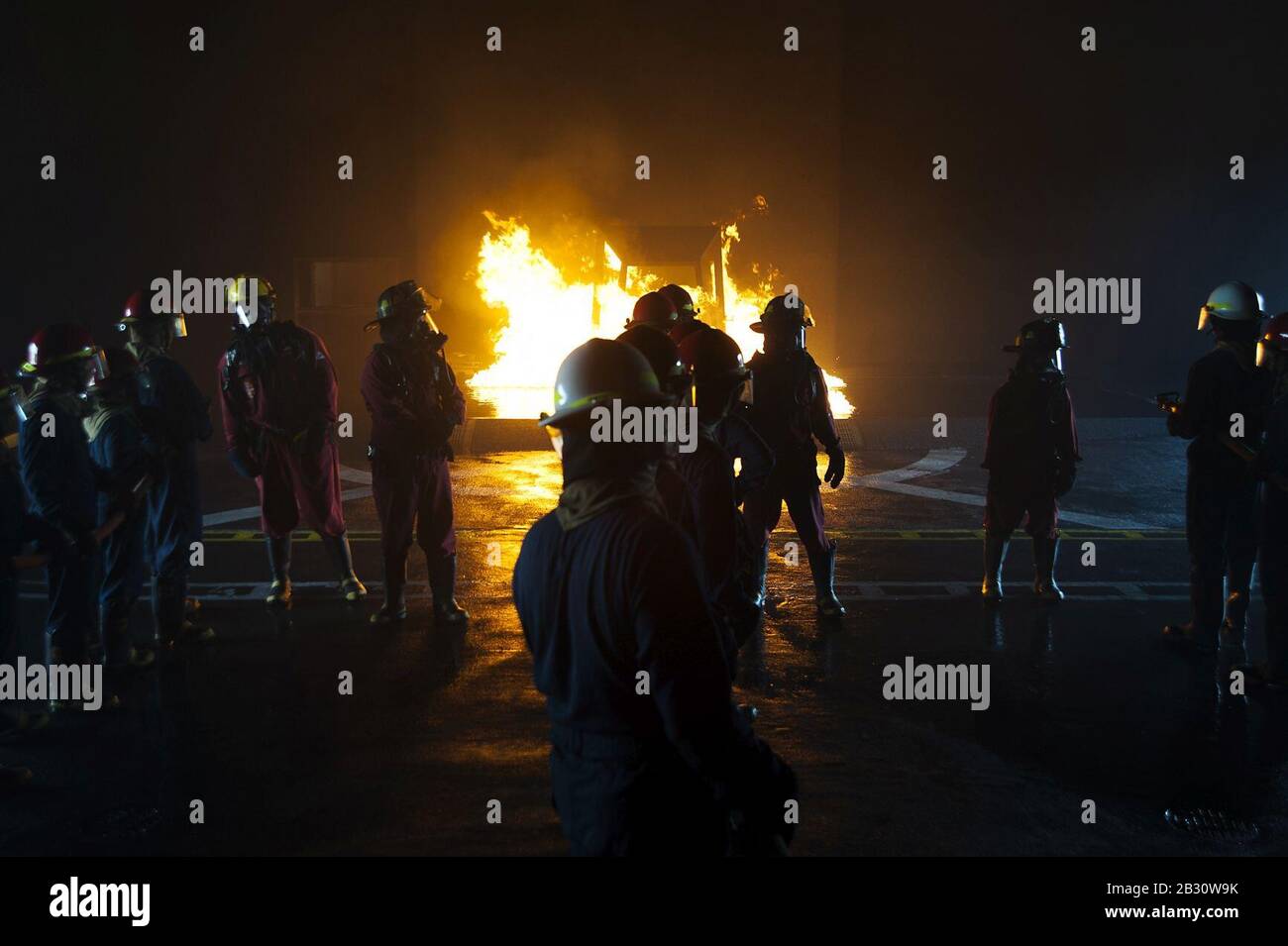 Shipboard firefighting hi-res stock photography and images - Alamy