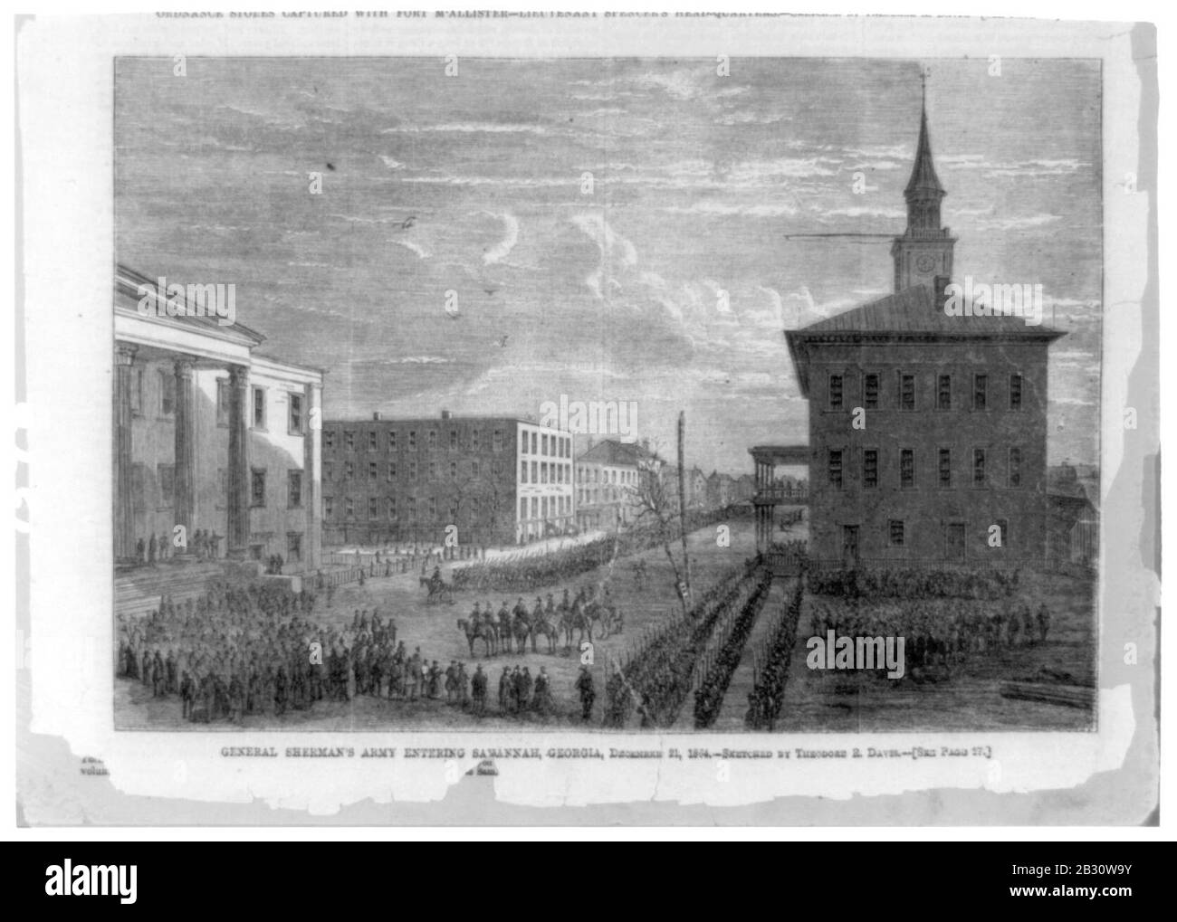 General Sherman's army entering Savannah, Georgia, December 21, 1864 ...