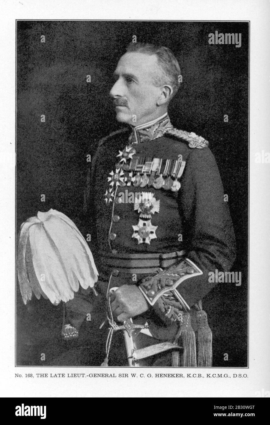 General Sir William Heneker Stock Photo - Alamy