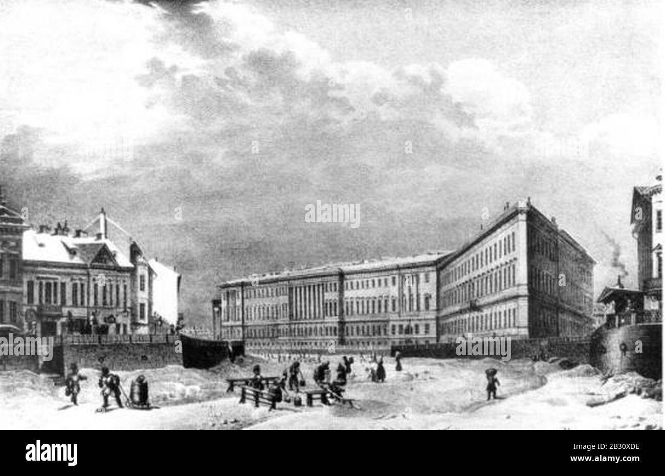 General staff building 1830 Stock Photo - Alamy