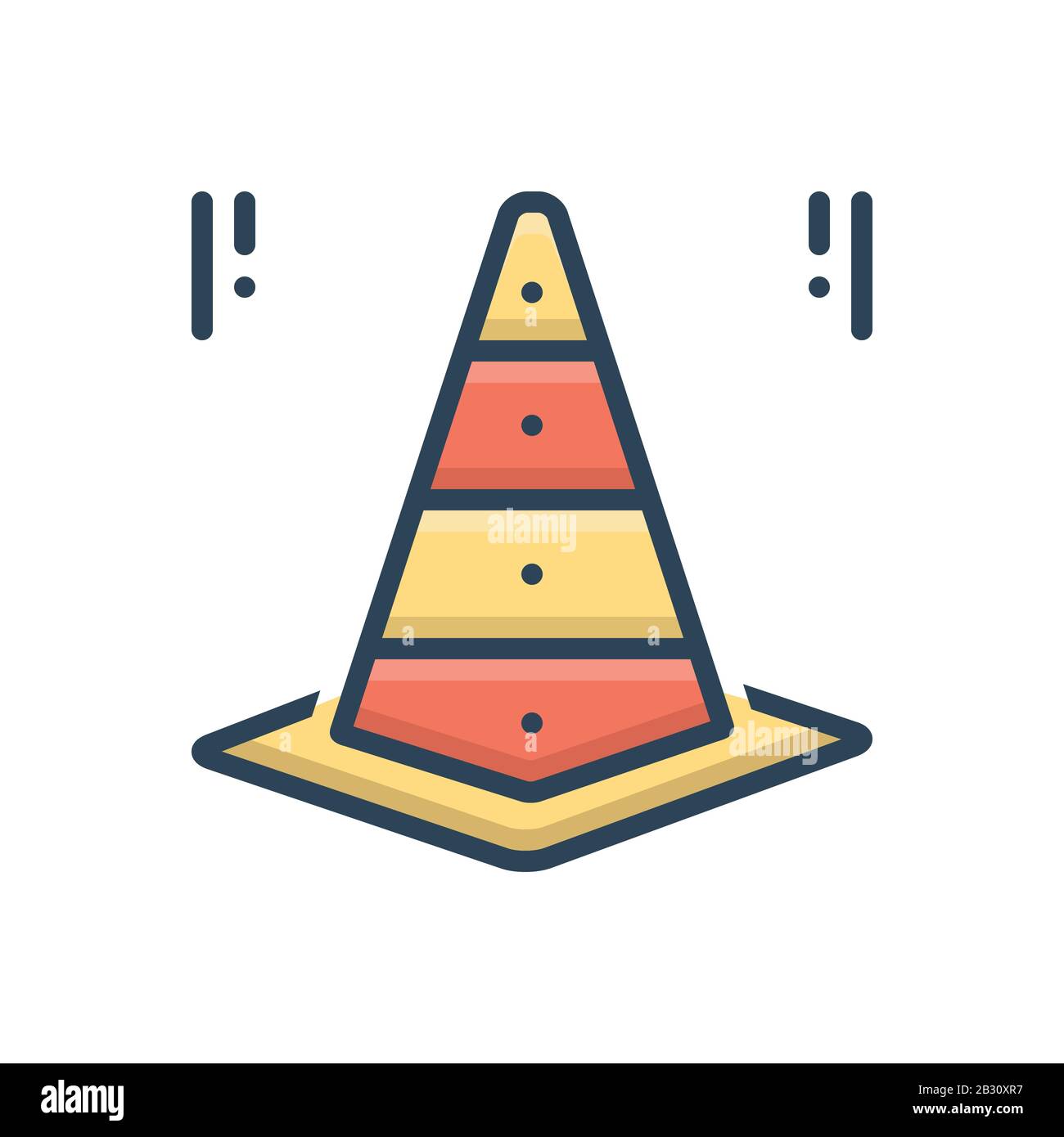 Icon for cone,taper Stock Vector Image & Art - Alamy