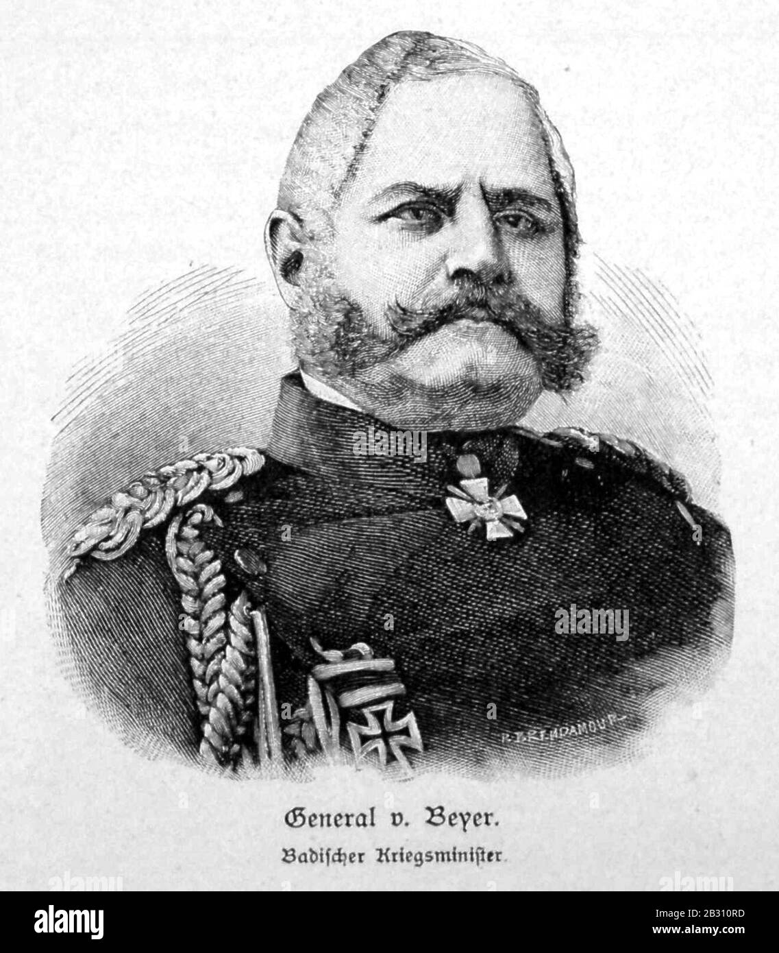 General von Beyer Stock Photo - Alamy