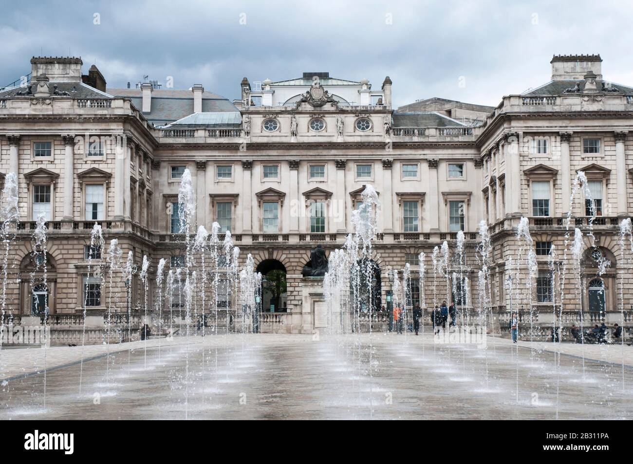 Somerset House, The Strand, London Stock Photo - Alamy