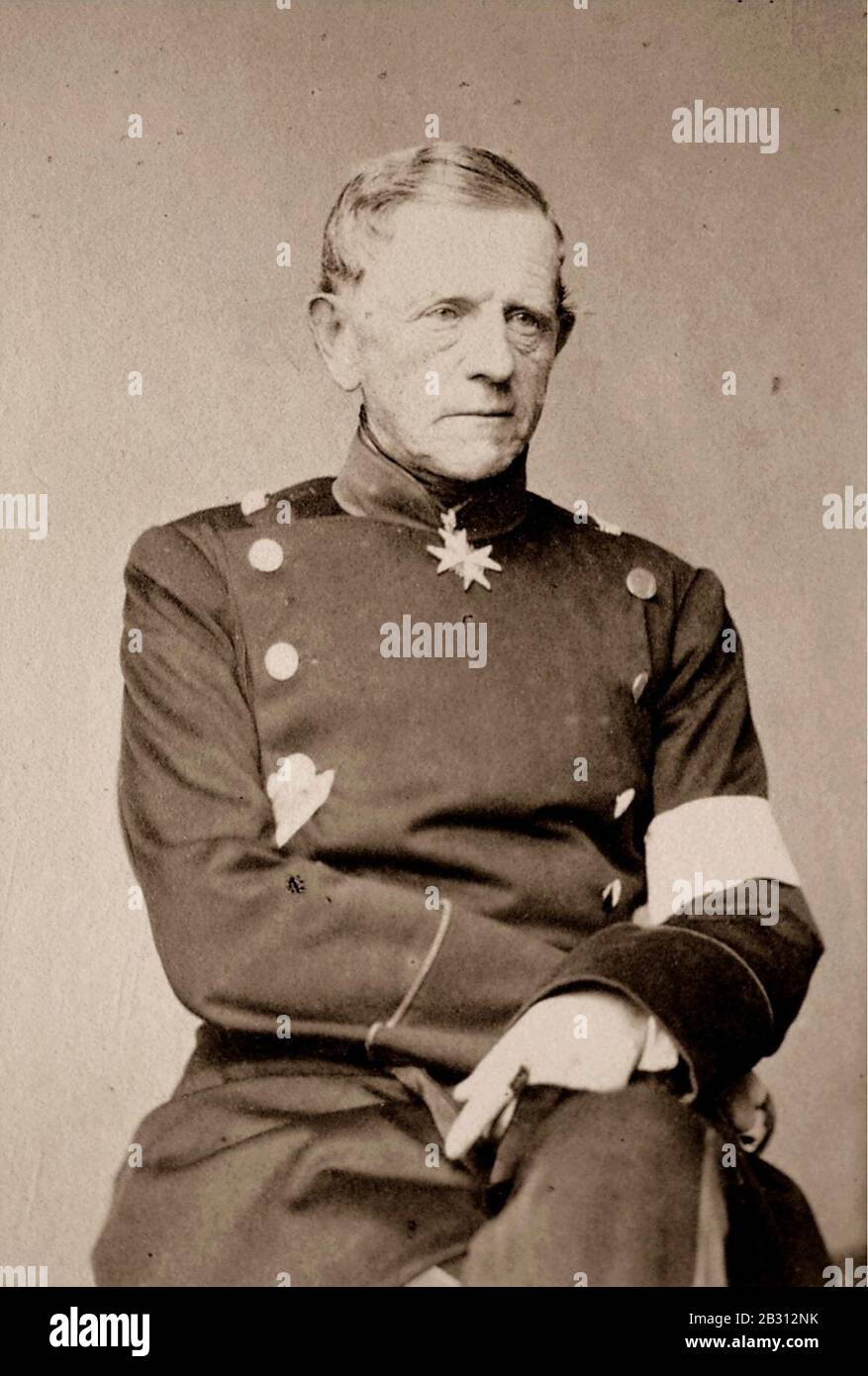Generalfeldmarschall Helmuth Graf von Moltke Stock Photo - Alamy