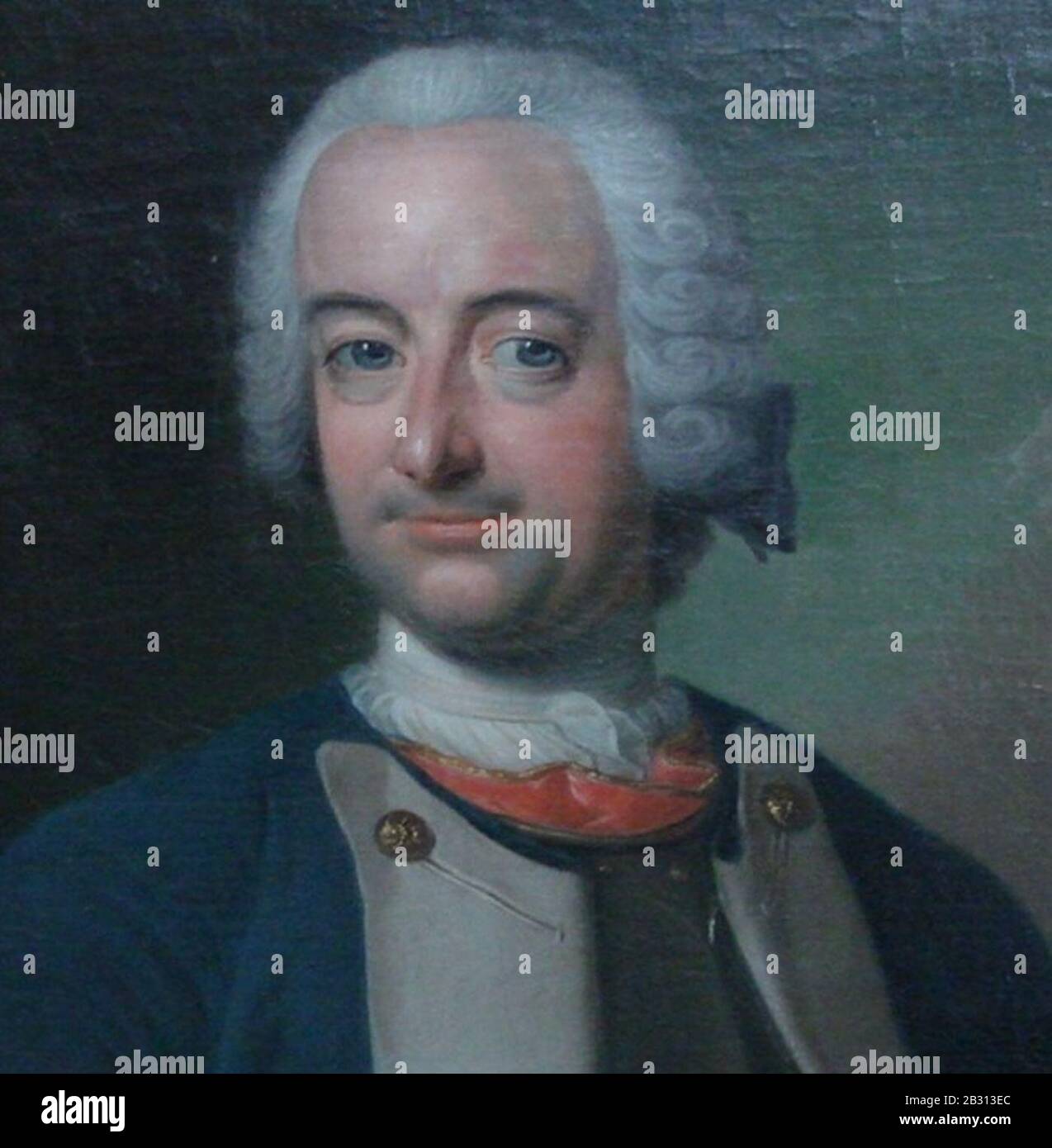 Generalleutnant Philipp Ernst Freiherr von Imhoff Stock Photo - Alamy
