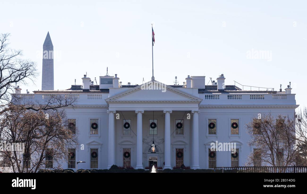 White house washington dc exterior hi-res stock photography and images ...