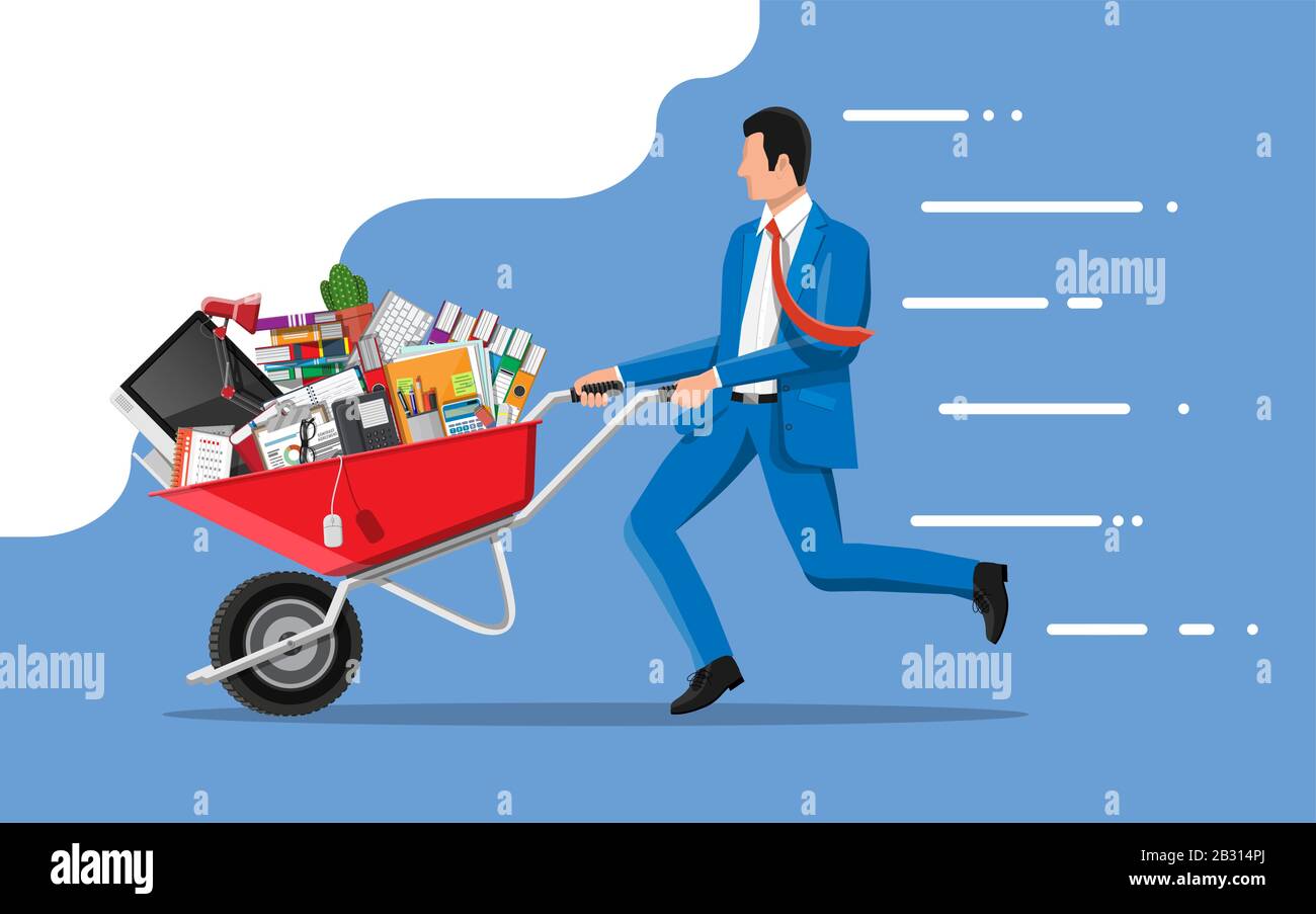 Businessman desktop calculator Stock Vector Images - Alamy