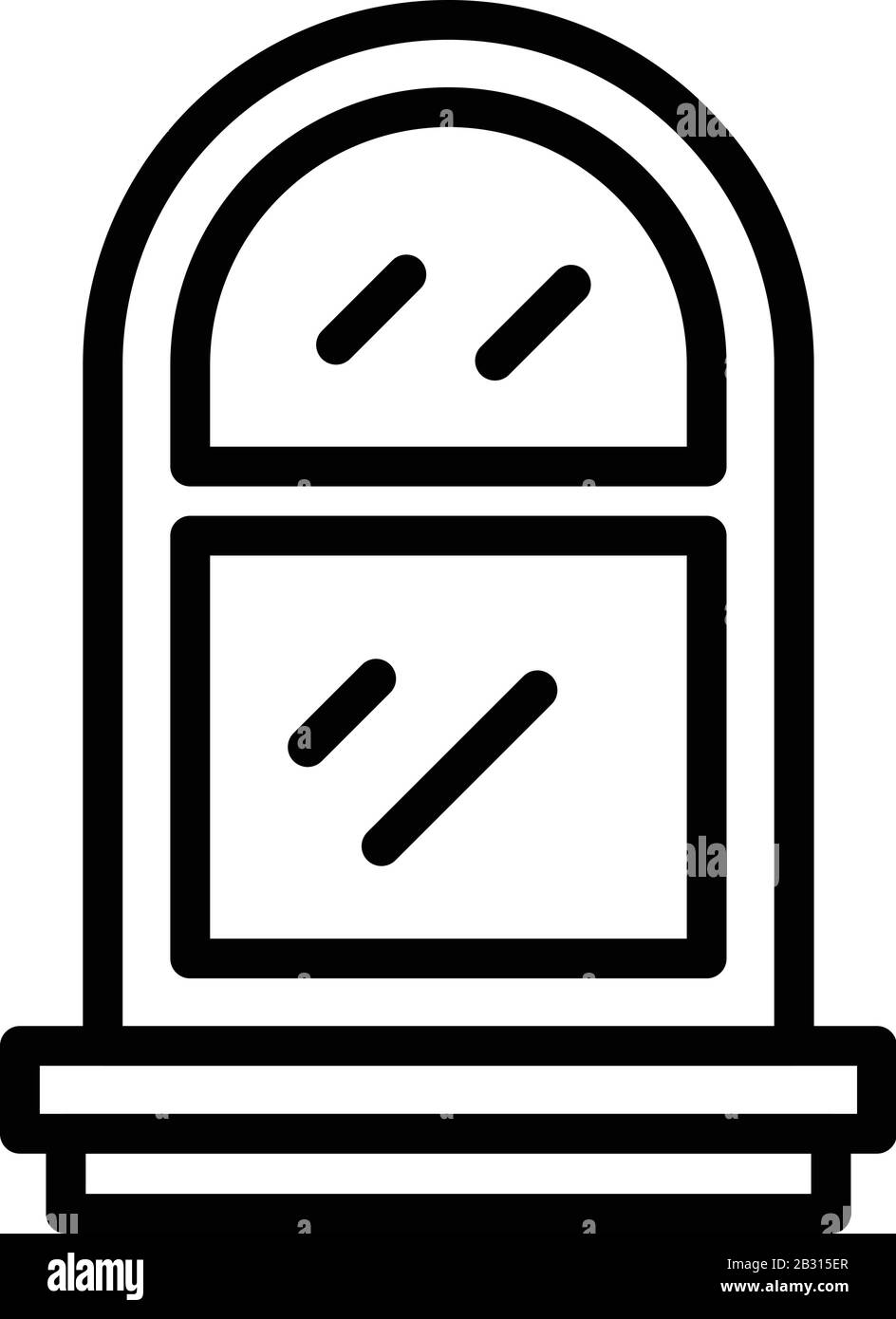 Interior design, ornament, office Black and White Stock Photos & Images ...