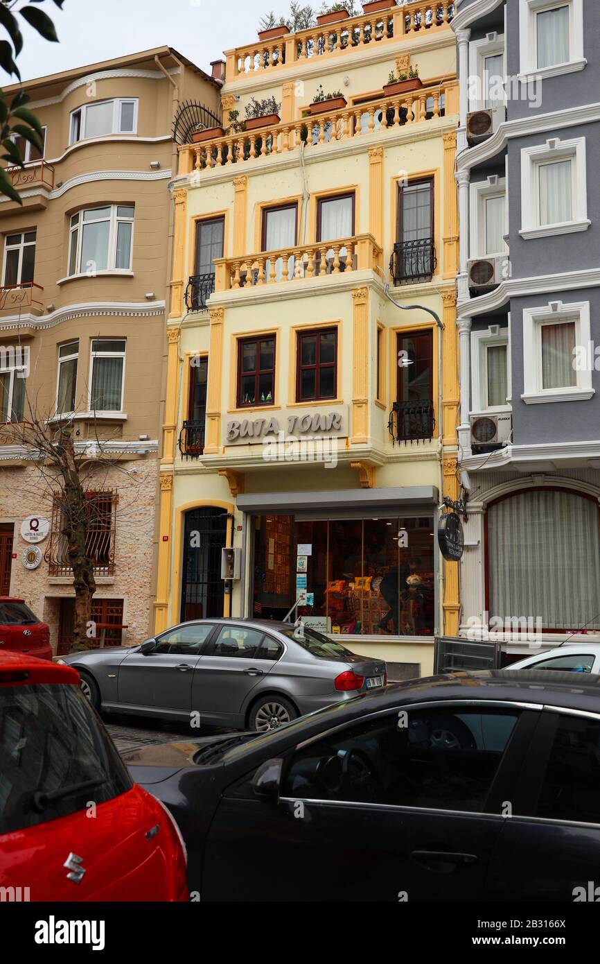 Buildings, buildings. High-rise buildings of the new and old city ...