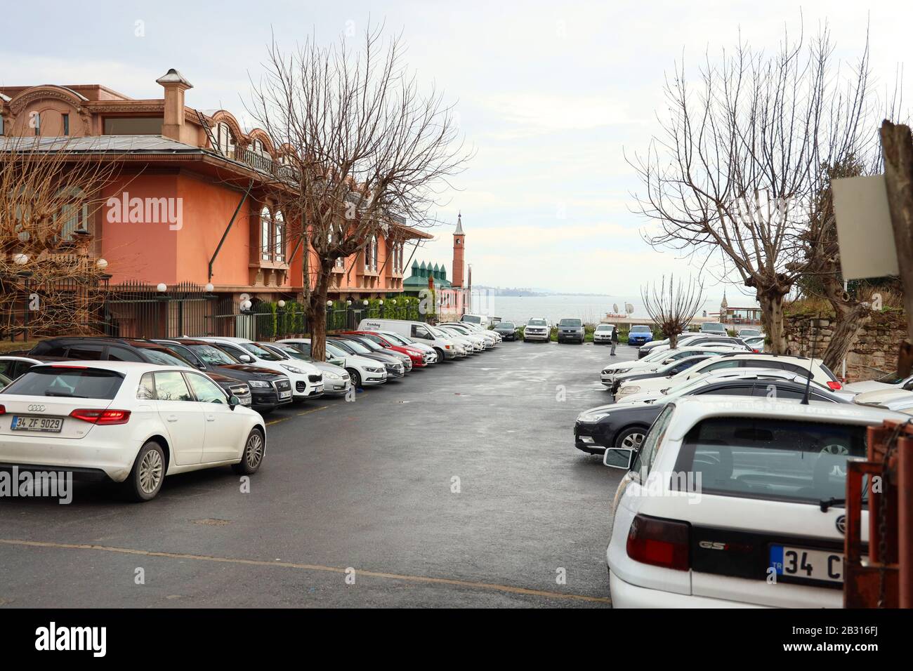 Buildings, buildings. High-rise buildings of the new and old city ...