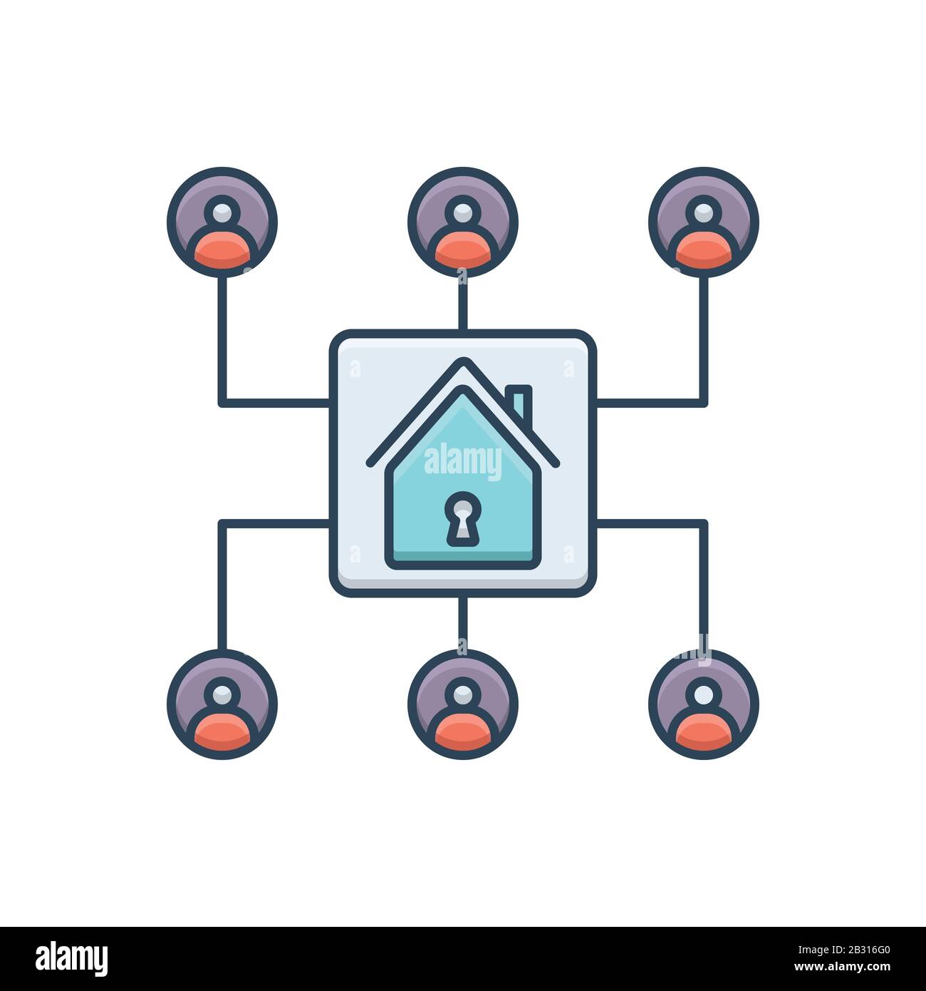 Storage organization Stock Vector Images - Alamy