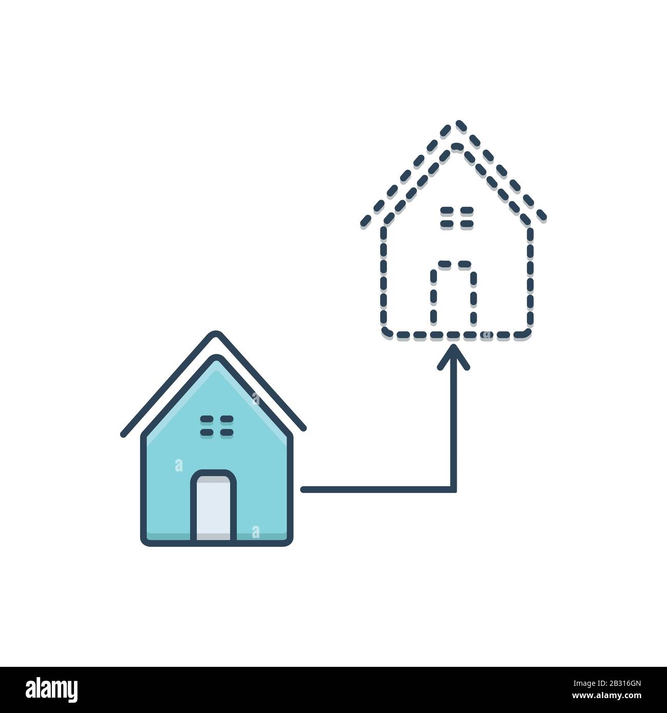 Icon for relocate,moving Stock Vector Image & Art - Alamy