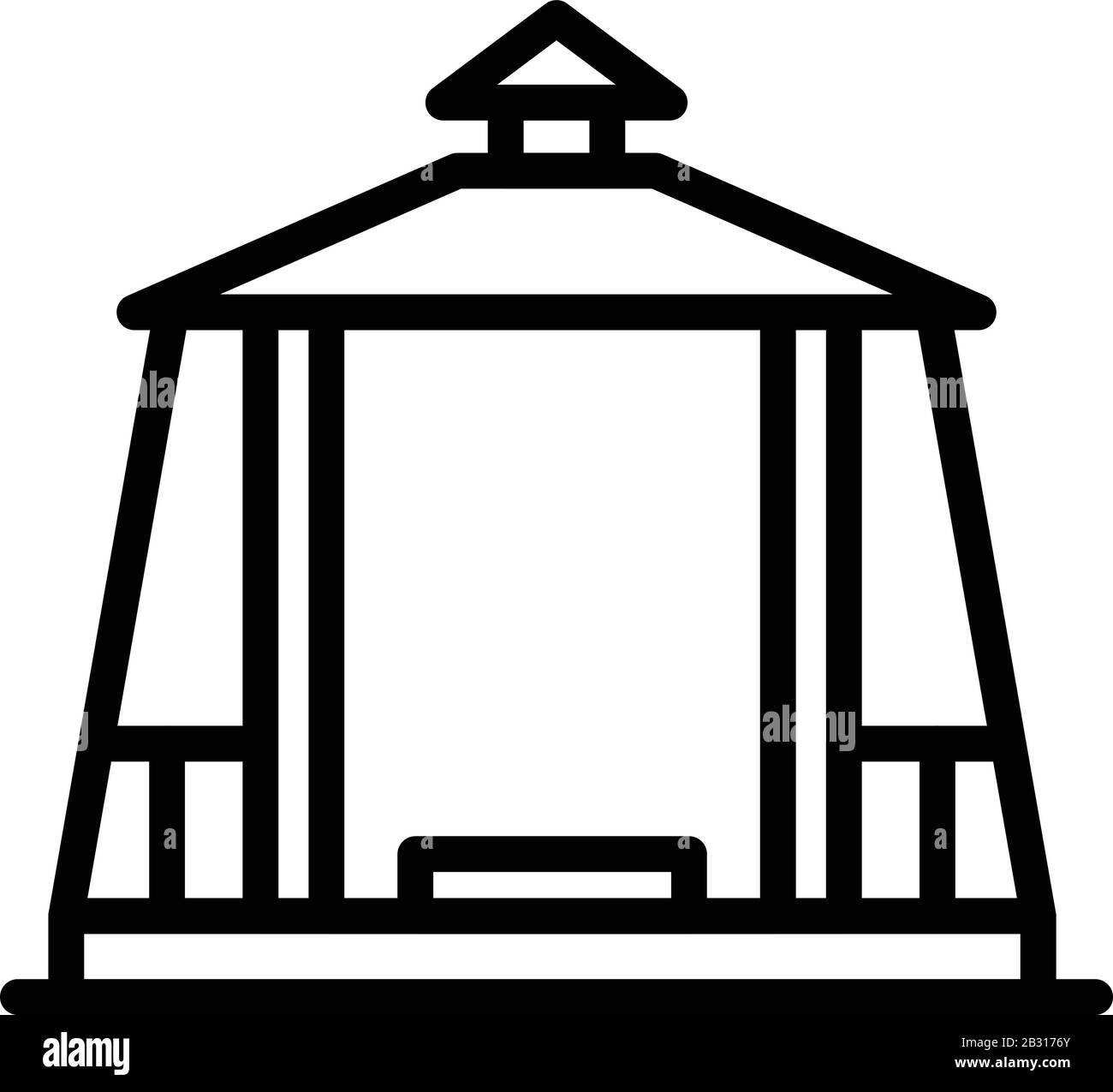 Garden sign entrance gate Cut Out Stock Images & Pictures - Alamy