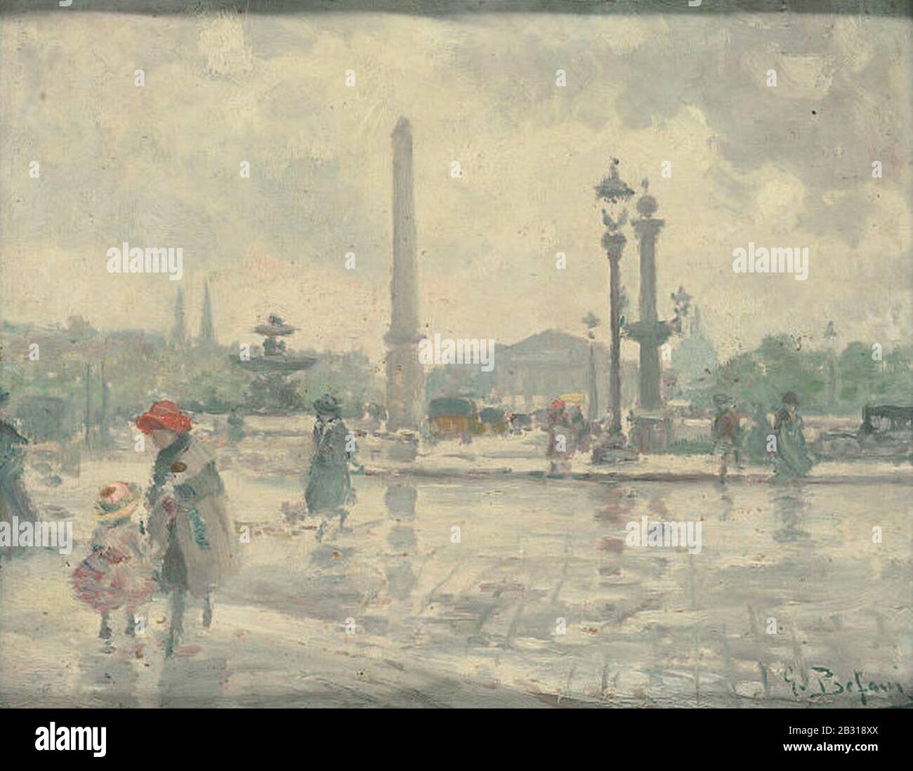 Gennaro Befanio - Place de la Concorde Paris Stock Photo - Alamy