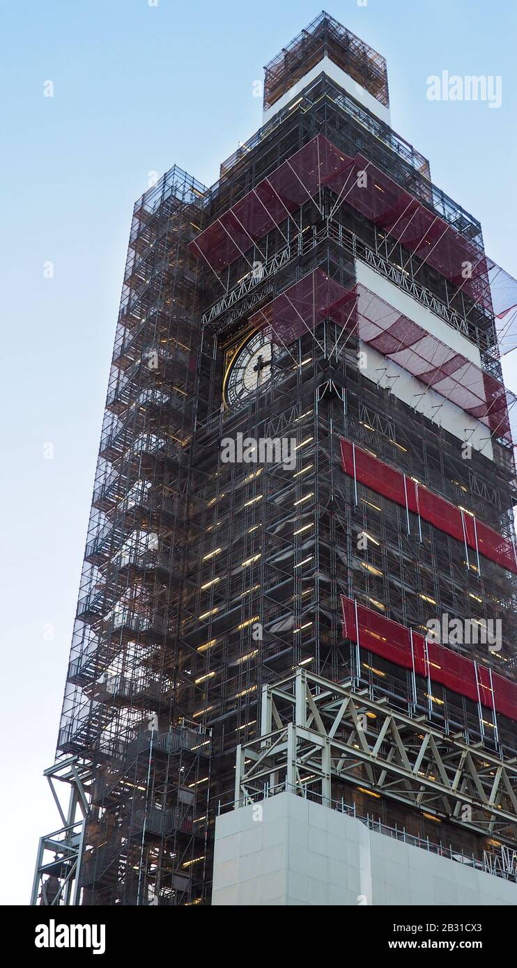 Big ben construction hi-res stock photography and images - Alamy