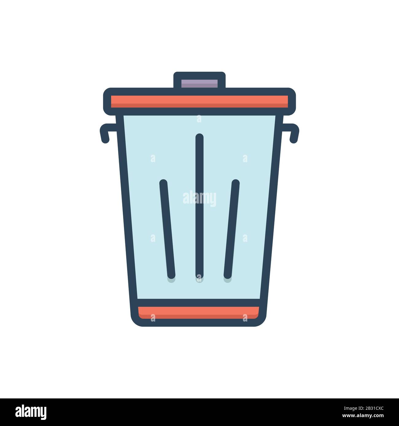 Dustbin logo Cut Out Stock Images & Pictures - Alamy
