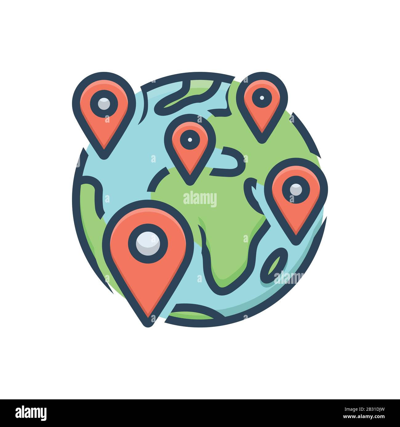 Icon for anywhere,somewhere Stock Vector Image & Art - Alamy