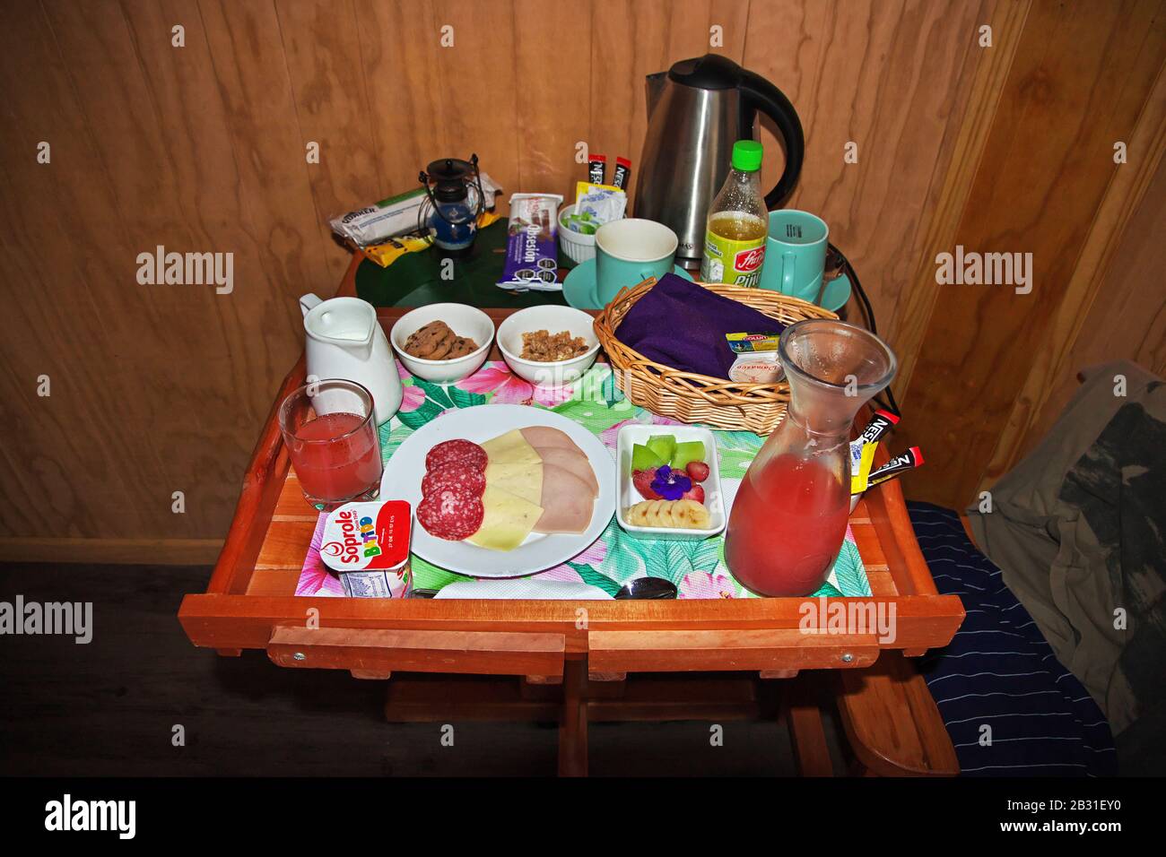 Hanga Roa, Easter Island / Chile - 26 Dec 2019: Rapa Nui. The breakfast ...